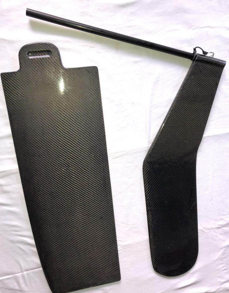 Kick Up Rudder - Gresham Marine - Lido 14 6000 series kick up rudder